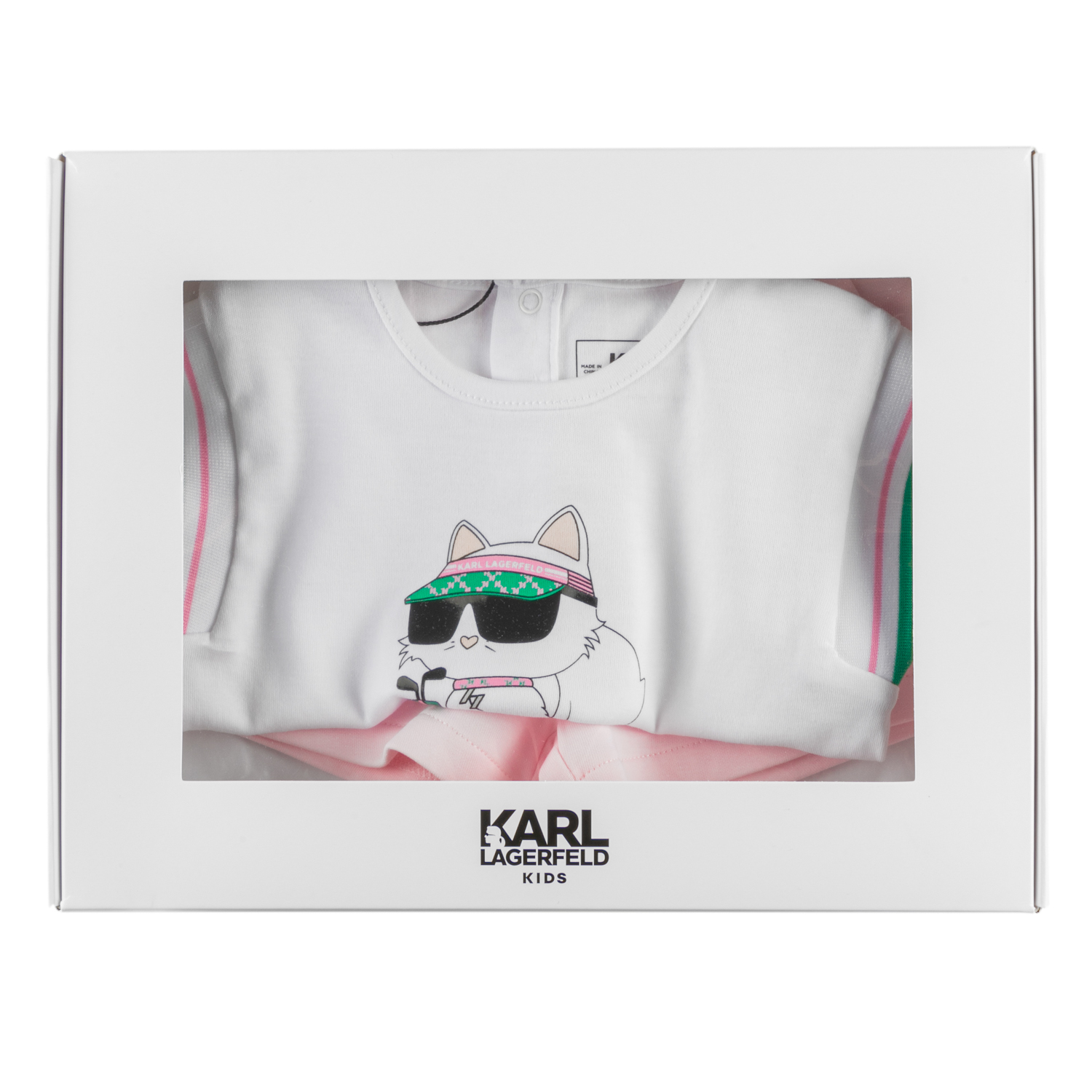 Karl Lagerfeld White/Pink Gift Box Set – Bimbo
